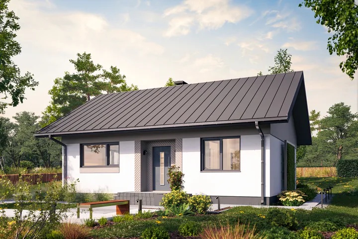 Montažna kuća model 10 – Gradac