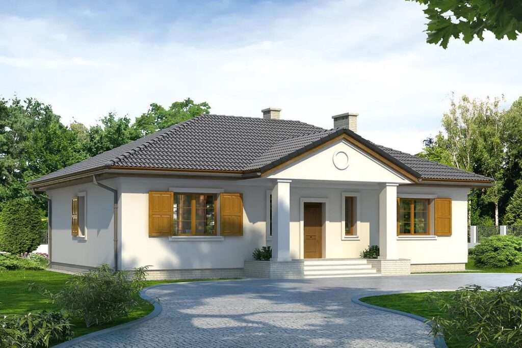 Montažna kuća model 8 – Gradac